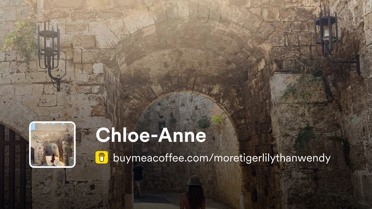 Chloe-Anne - Buymeacoffee