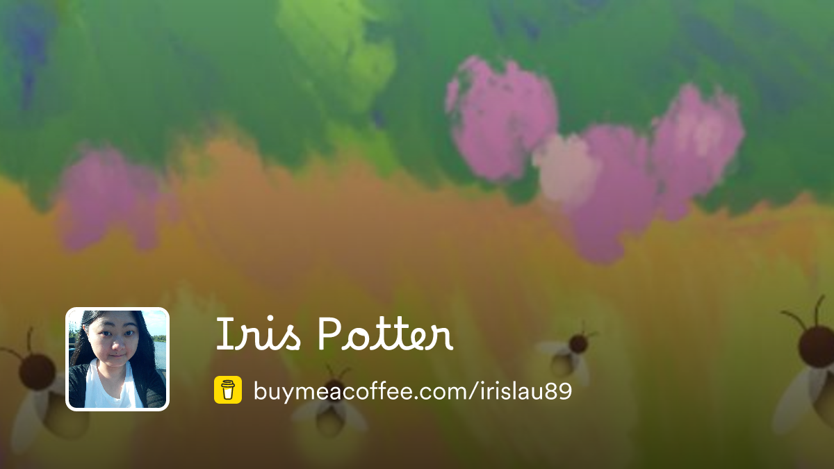 Iris Potter is writing, singing without musical instuments, design with ...