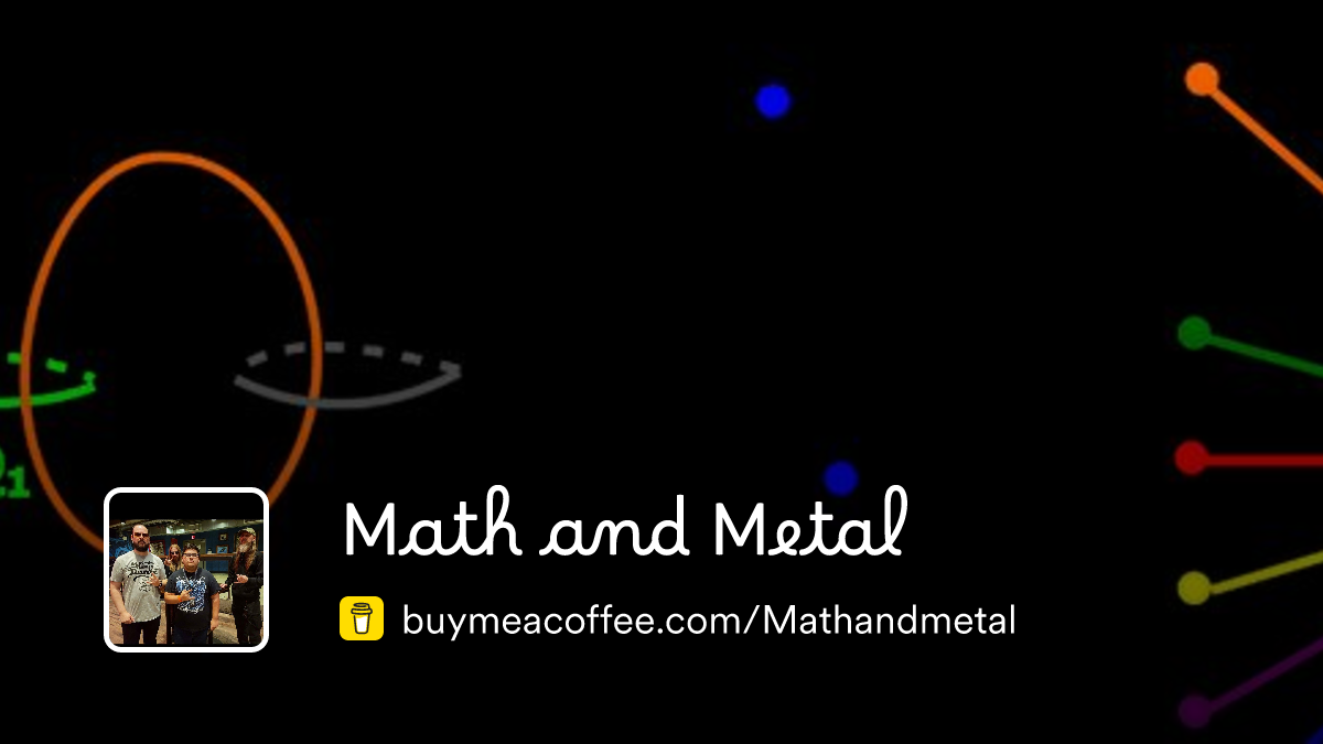 Math and Metal - Buymeacoffee