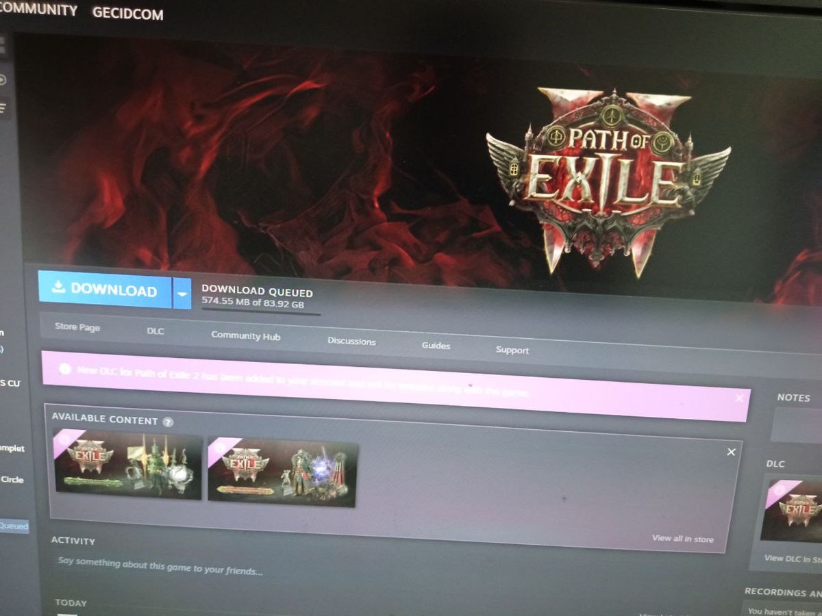 Здаємося! Додаємо Path of Exile 2 у тести. — GECID.com - Buymeacoffee