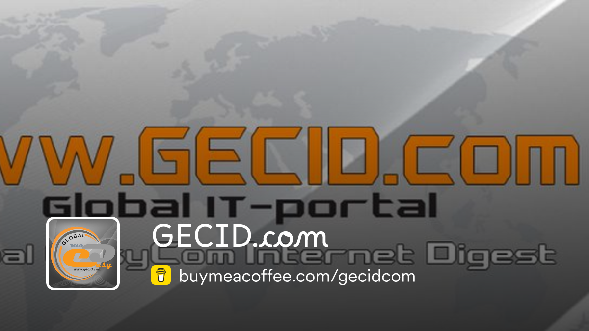 GECID.com - Buymeacoffee