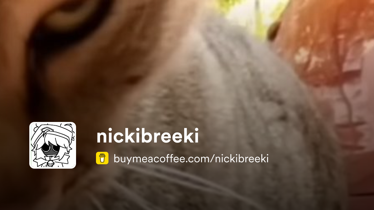 Extras | nickibreeki - Buymeacoffee