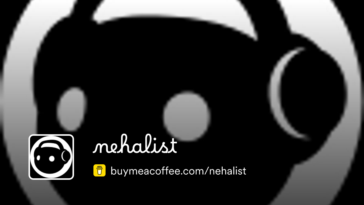 nehalist is blogging and creating open source projects - Buymeacoffee