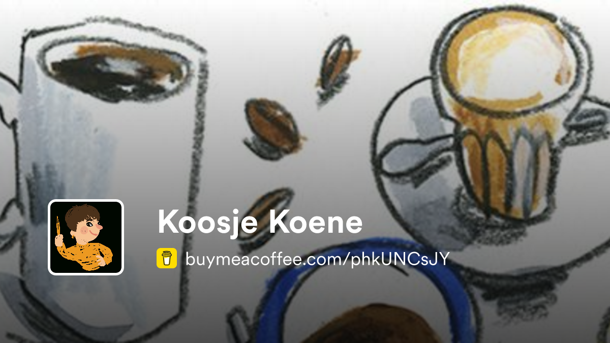 Koosje Koene is Artist - Buymeacoffee