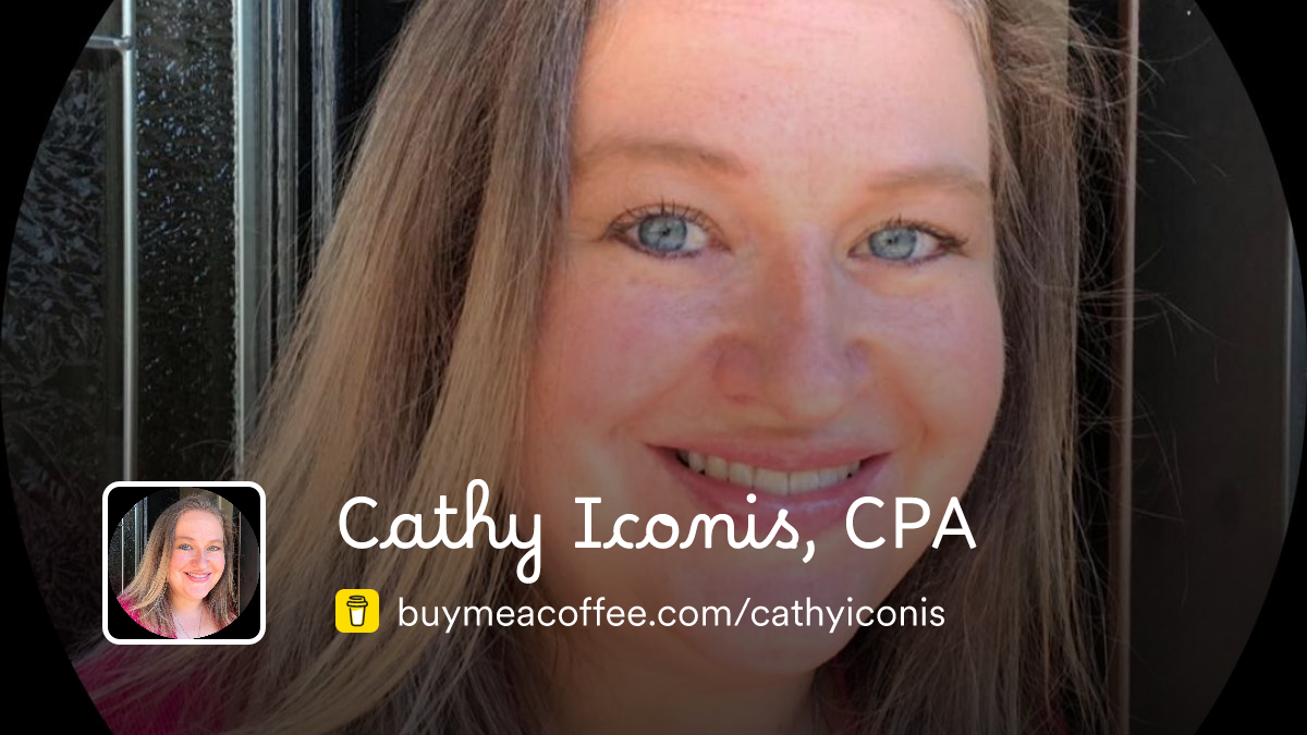Cathy Iconis, CPA - Buymeacoffee
