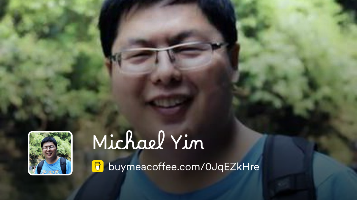 Michael Yin - Buymeacoffee