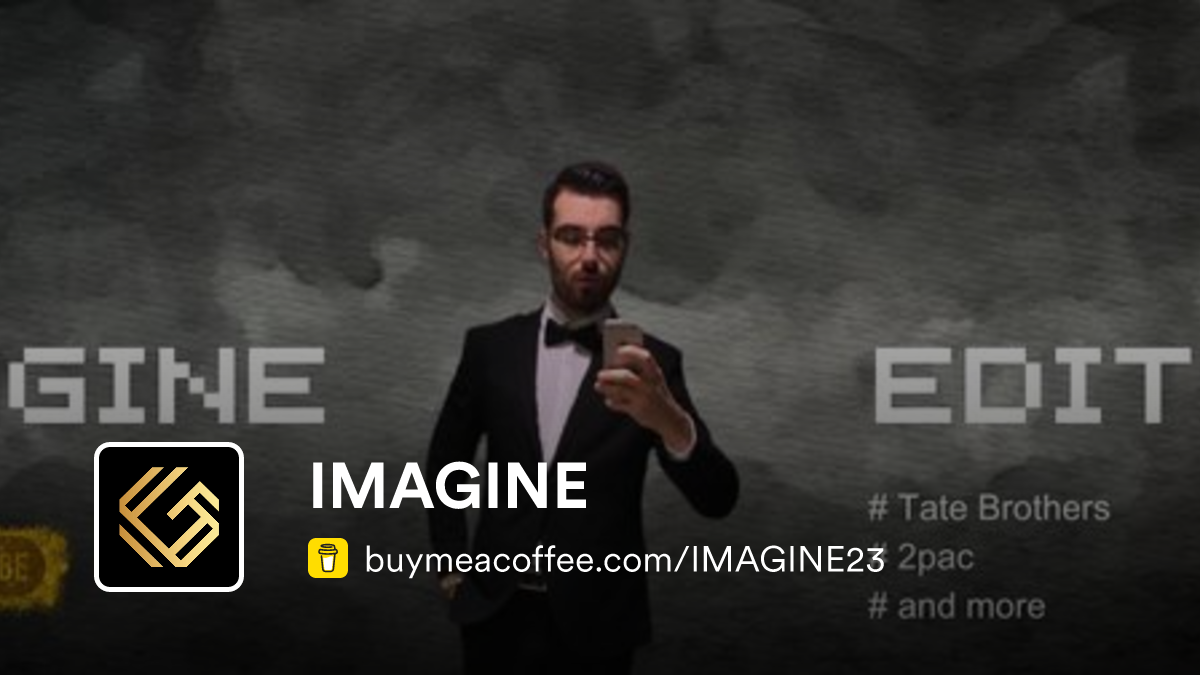 IMAGINE - Buymeacoffee