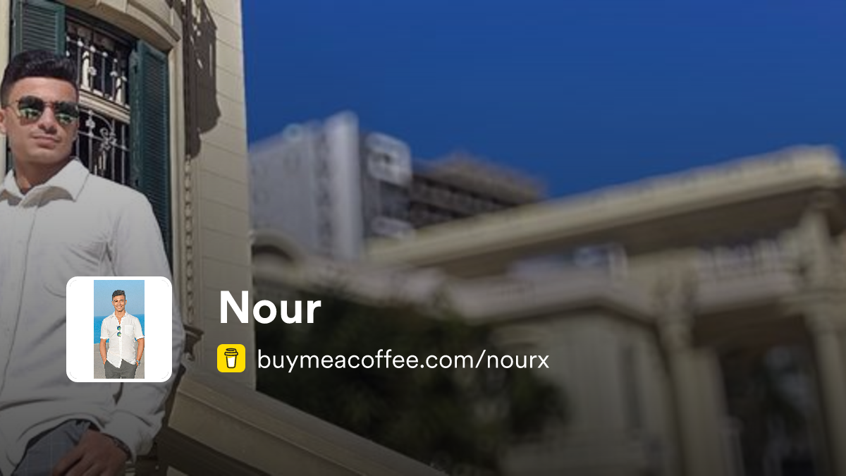Nour - Buymeacoffee