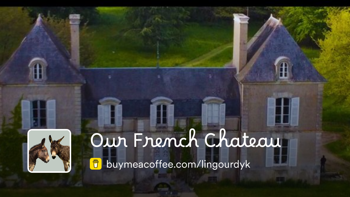 Our French Chateau is Creating Videos about life in France, animal ...