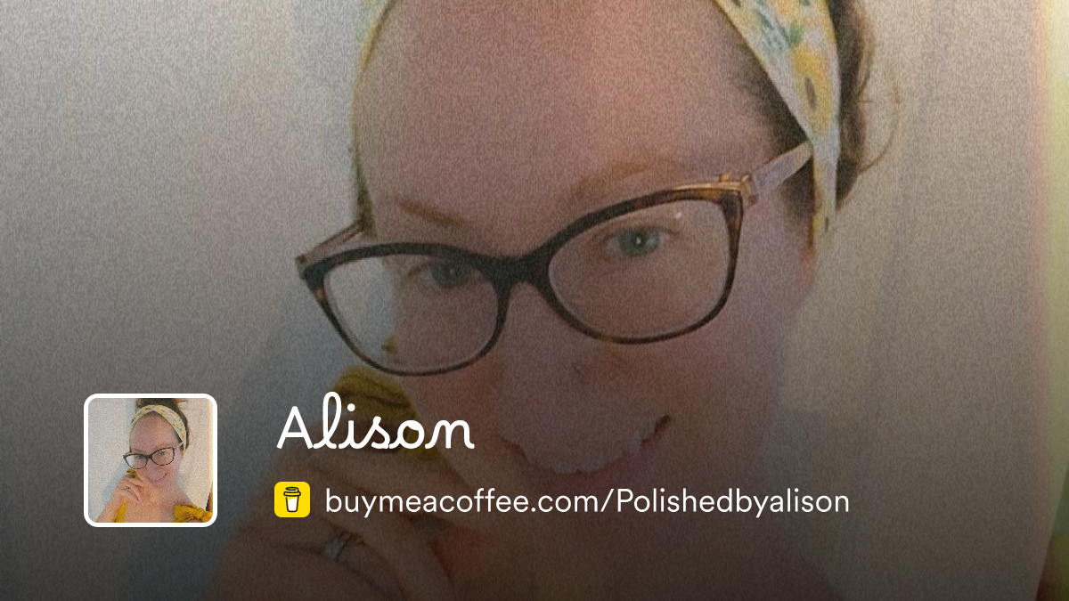 Alison - Buymeacoffee