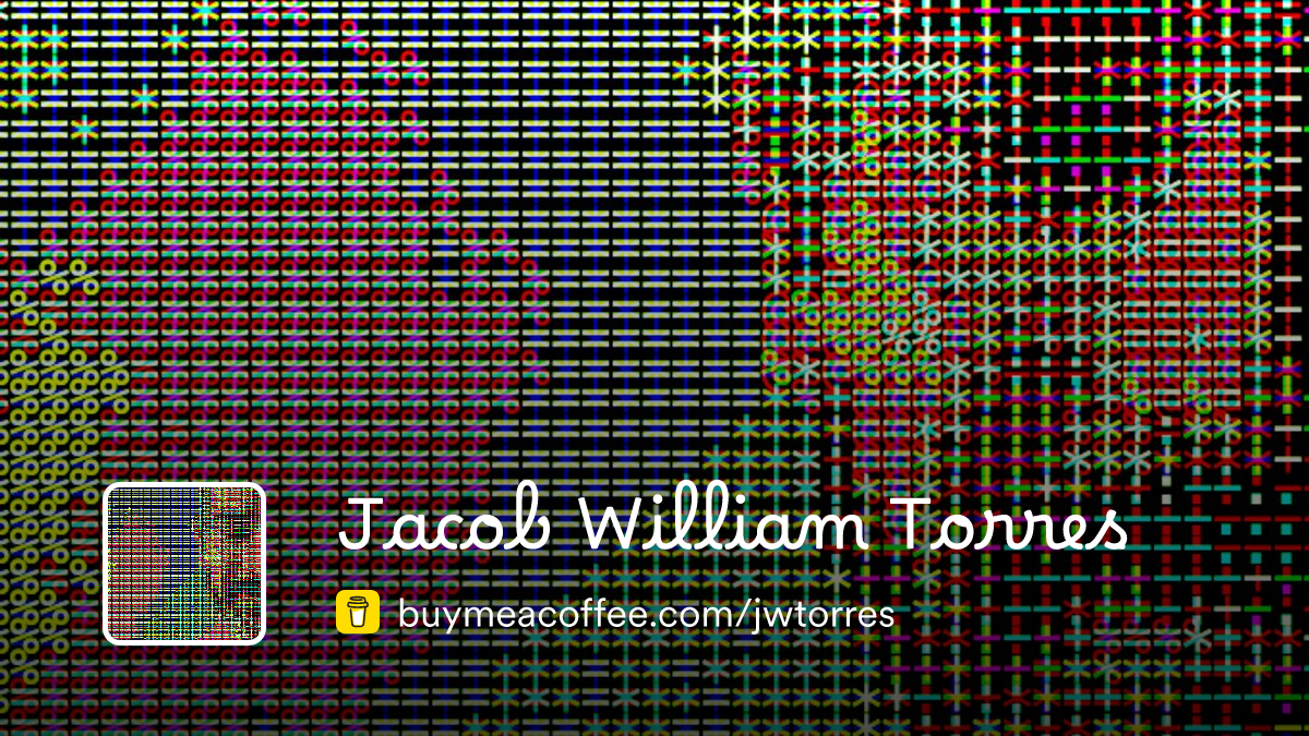 Jacob William Torres - Buymeacoffee