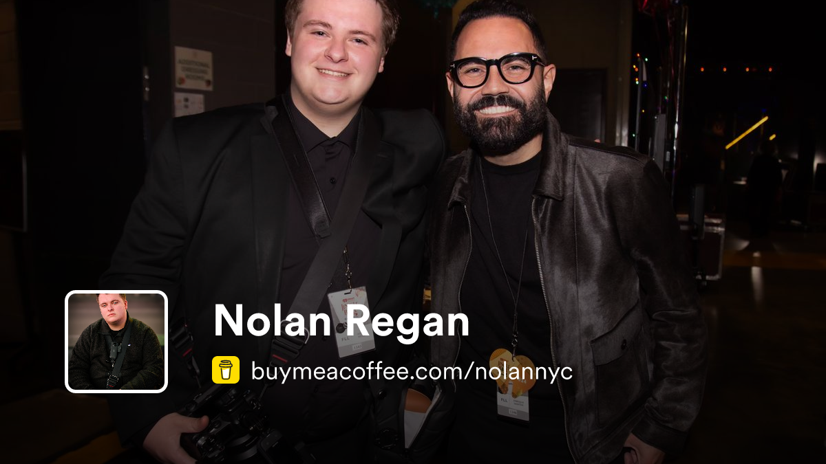 Nolan Regan is photographing first responders - Buymeacoffee