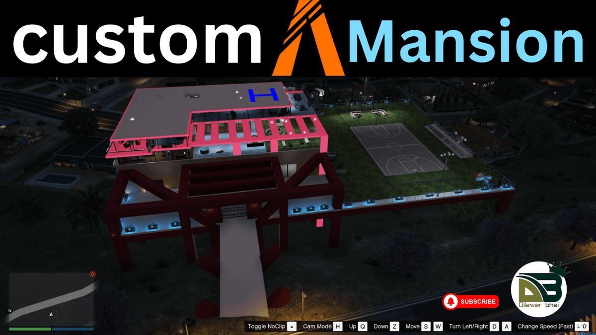 Fivem Custom mansion — Dilawer Bhai - Buymeacoffee