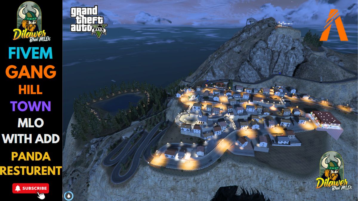 fivem gang hill town fivem city add secret bunker Fivem villa gang ...