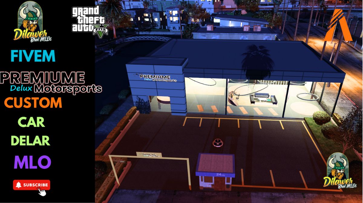 fIVEM Custom Premiume Delux Motorsports gta 5 car delar mlo fivem car ...