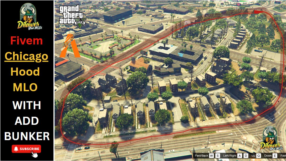 Fivem Chicago Hood Map / Fivem Hoods GTA 5 mansion Fivem gang villa ...