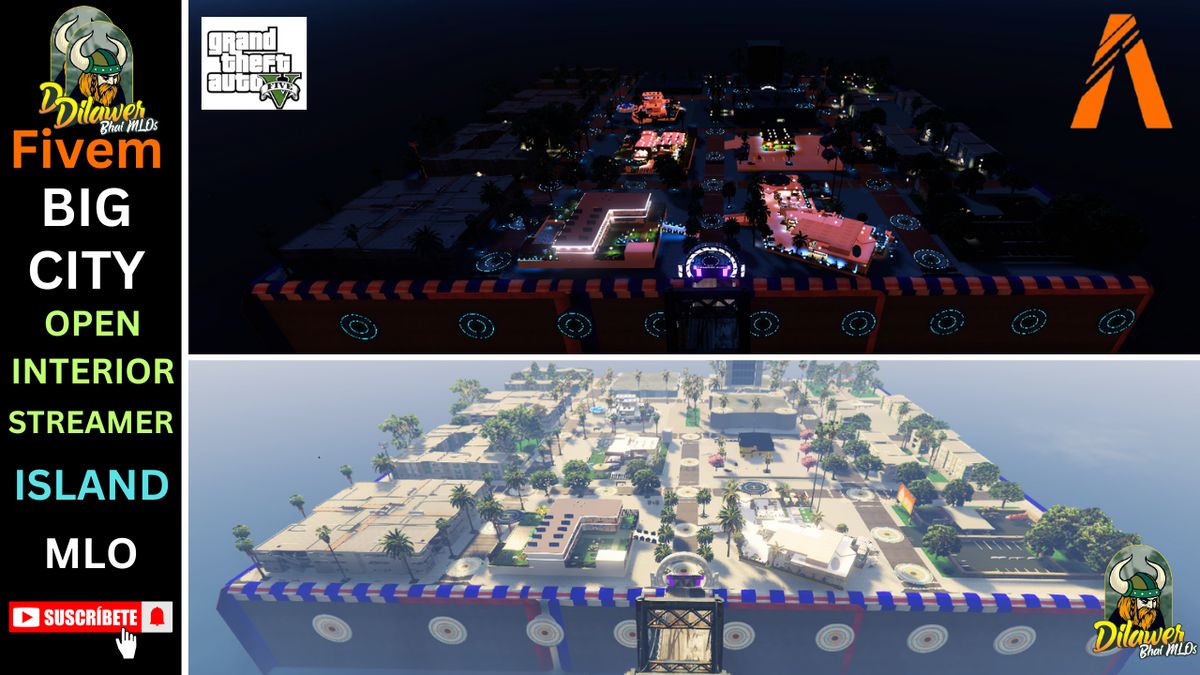 fIVEM Big City Open Interior Gta 5 steamer is land -Fivem gang city mlo ...