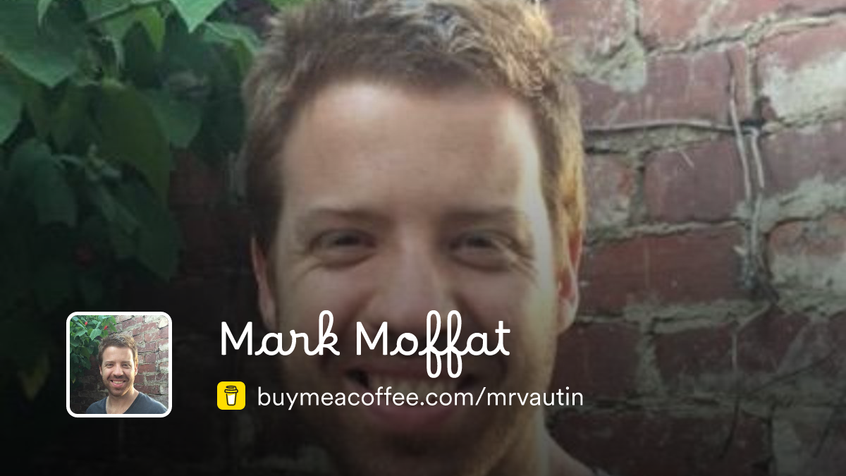 Mark Moffat - Buymeacoffee