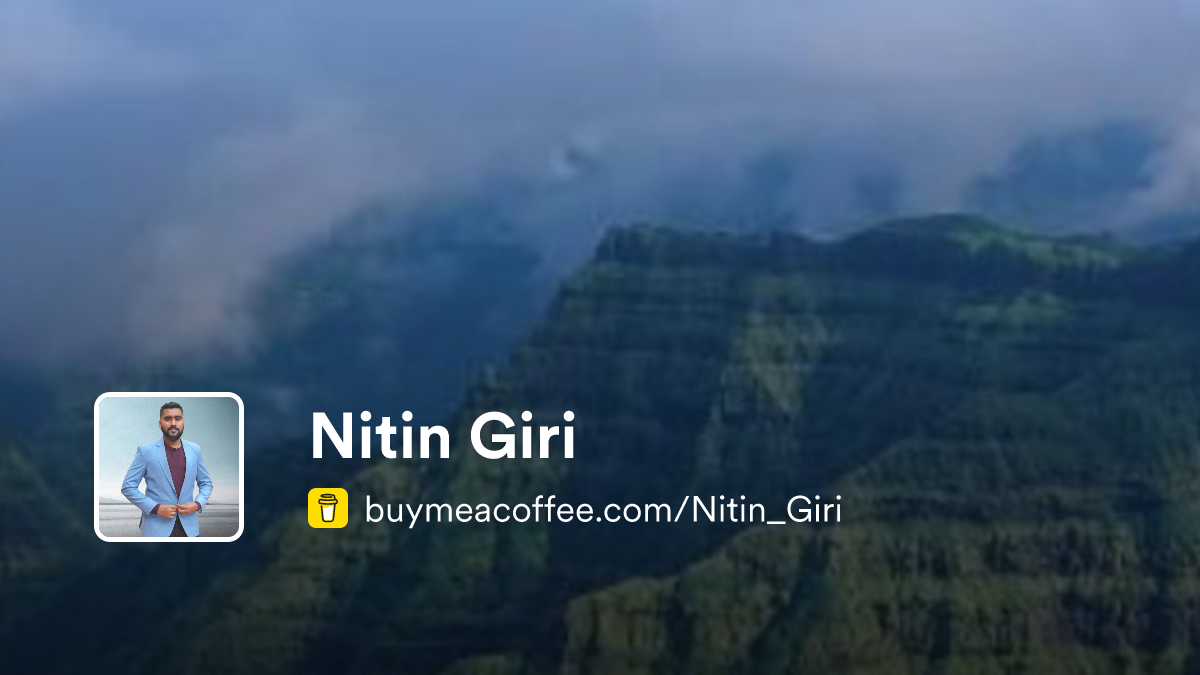 Nitin Giri - Buymeacoffee