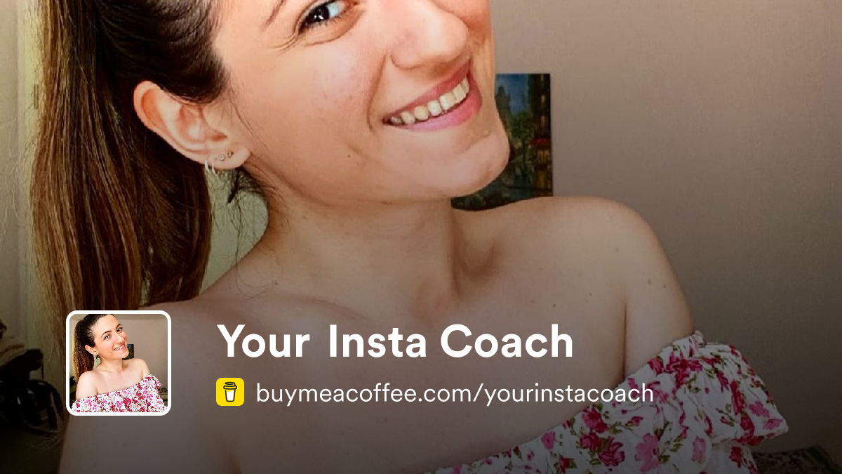 Your Insta Coach is Digital Products (E-Books) - Buymeacoffee