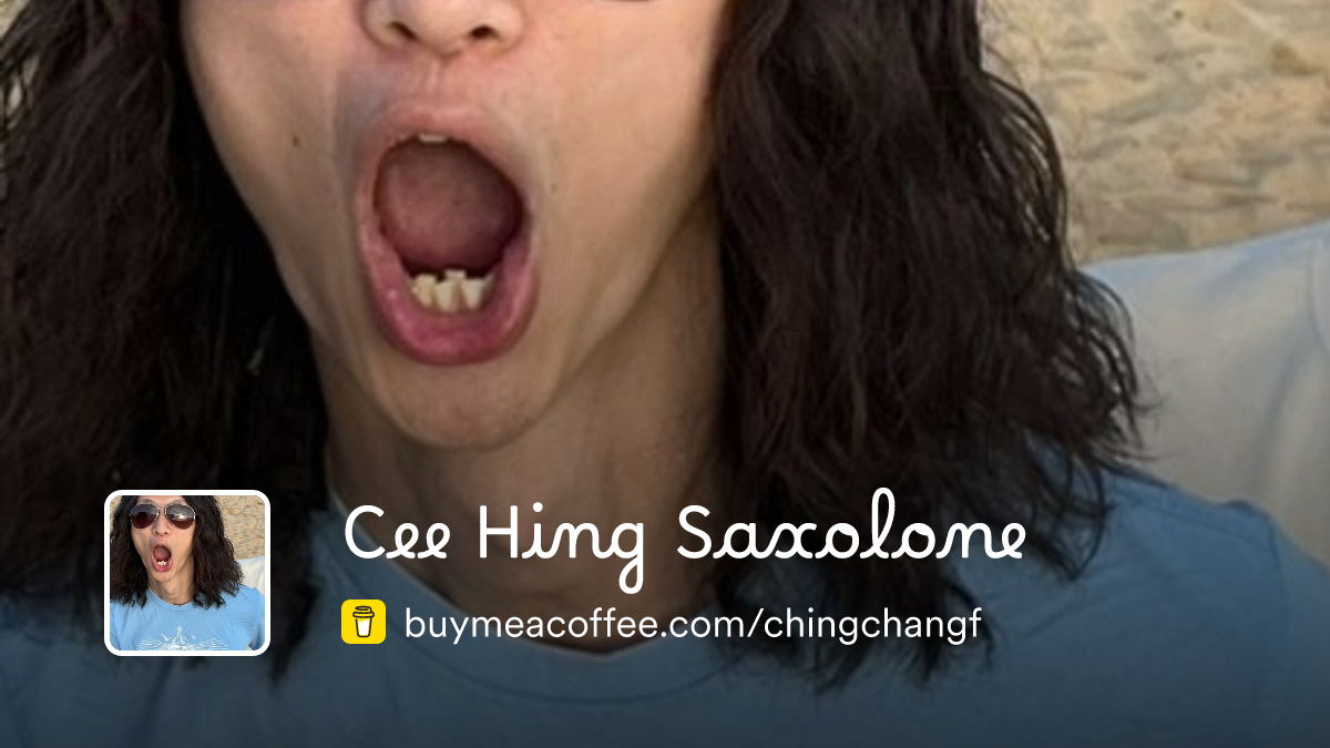 Cee Hing Saxolone - Buymeacoffee