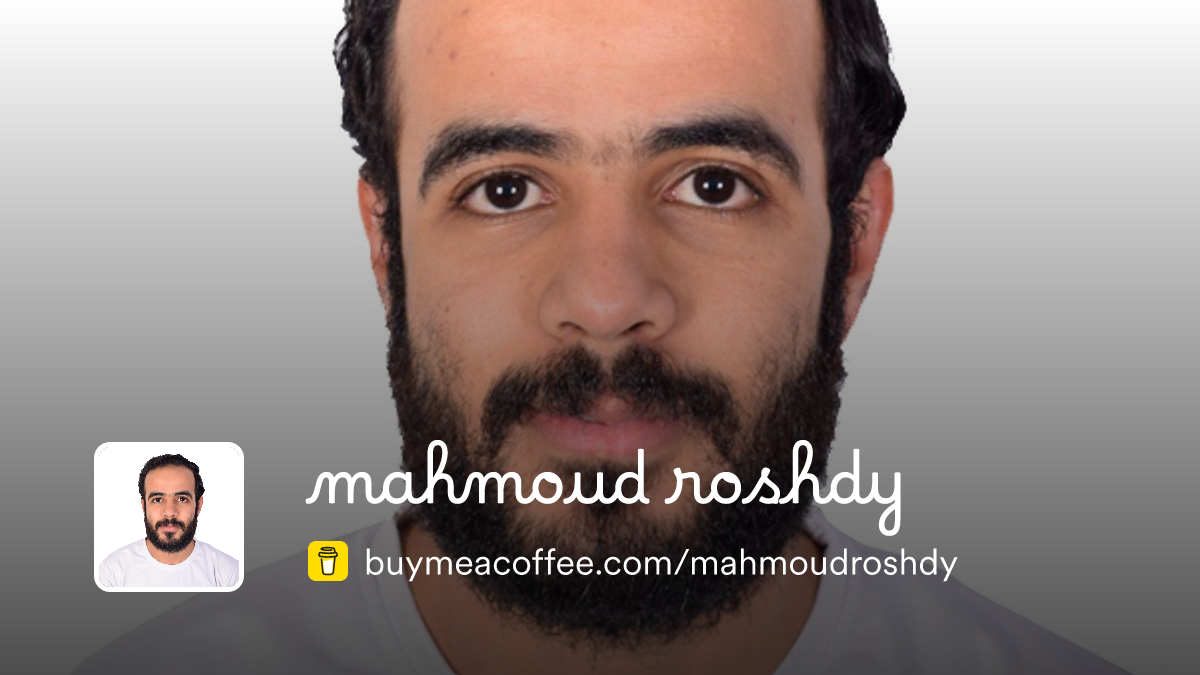 mahmoud roshdy is Sports and physical content - Buymeacoffee