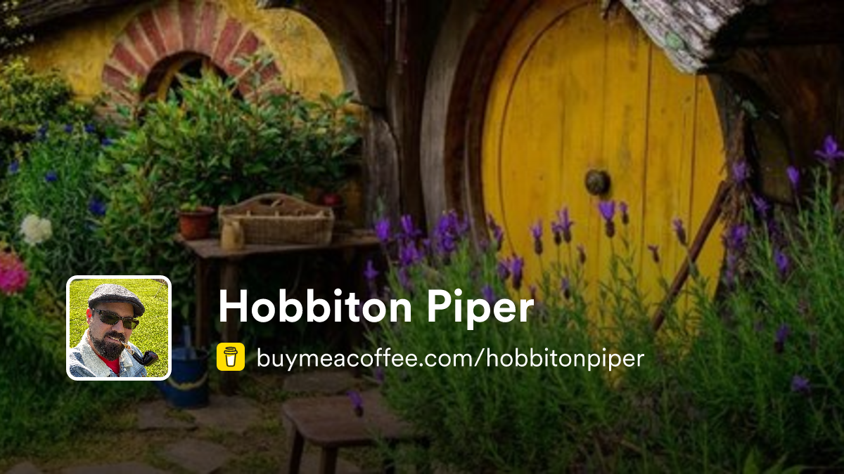Hobbiton Piper is a YouTube Content Creator - Buymeacoffee