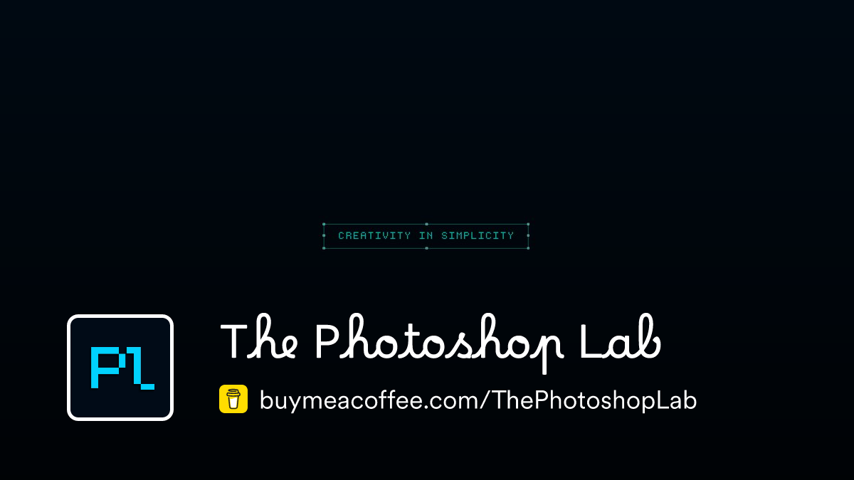 The Photoshop Lab is Creating simple and quick Photoshop tutorials for everyone. - Buymeacoffee
