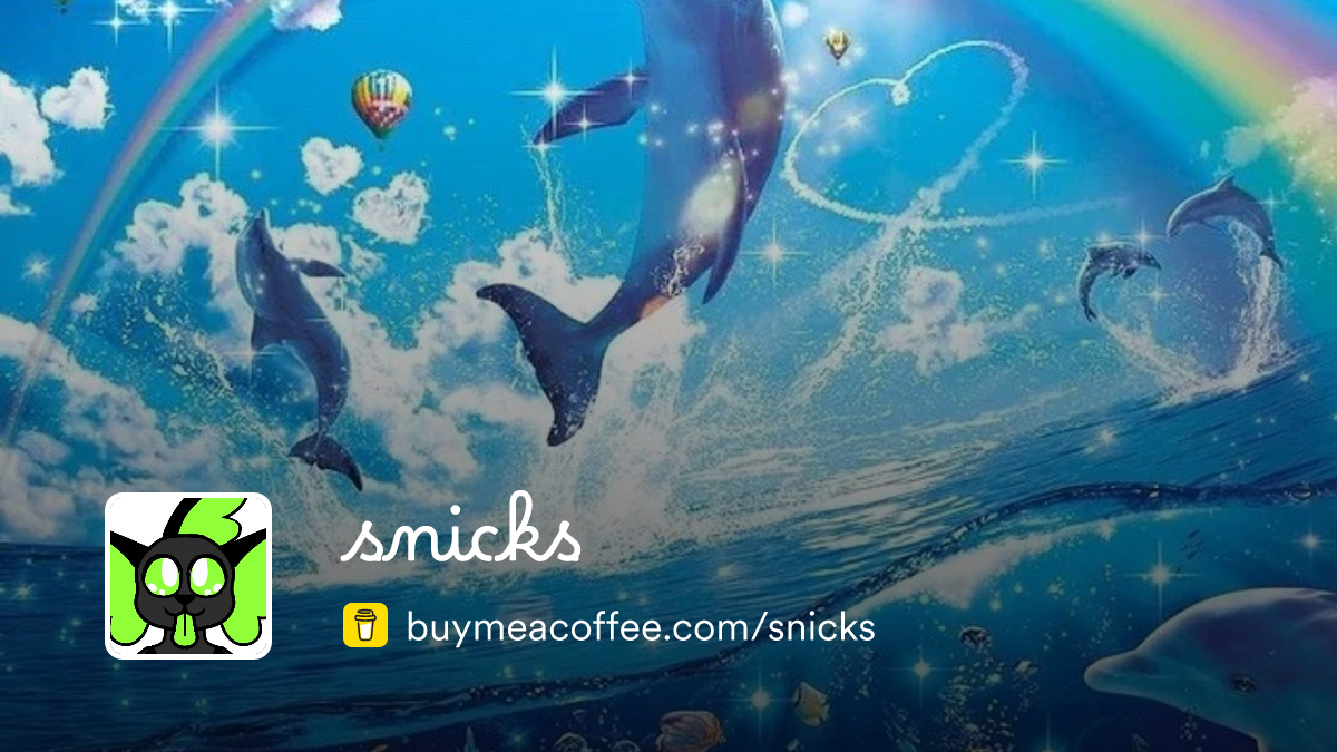 snicks is Doing Artwork - Buymeacoffee
