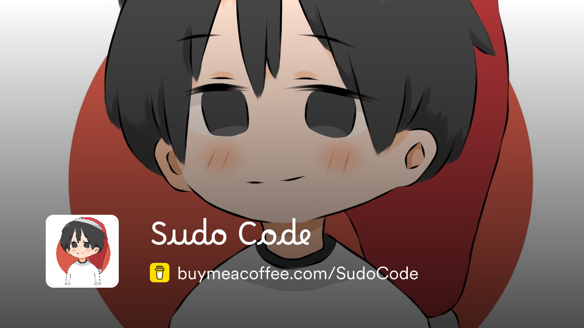 Sudo Code - Buymeacoffee
