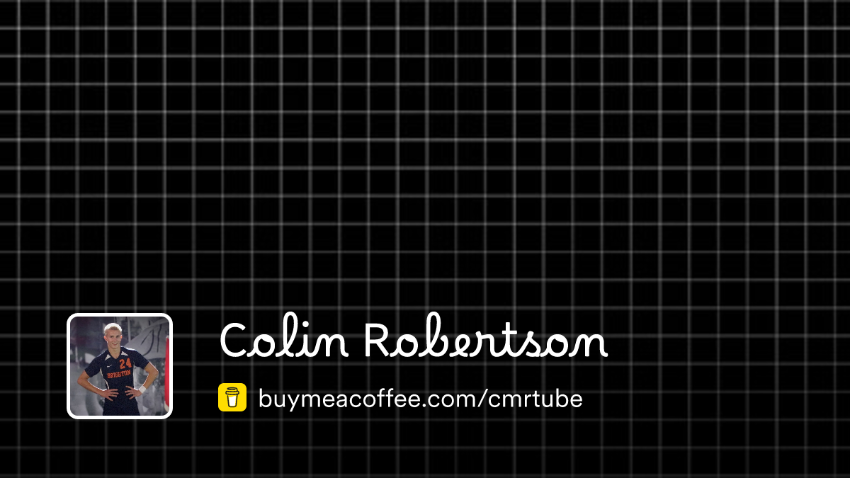 Colin Robertson - Buymeacoffee