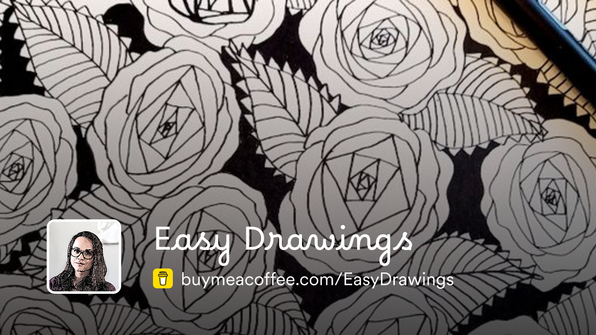 Easy Drawings is Pattern Drawing - Doodles - Line Art. - Buymeacoffee