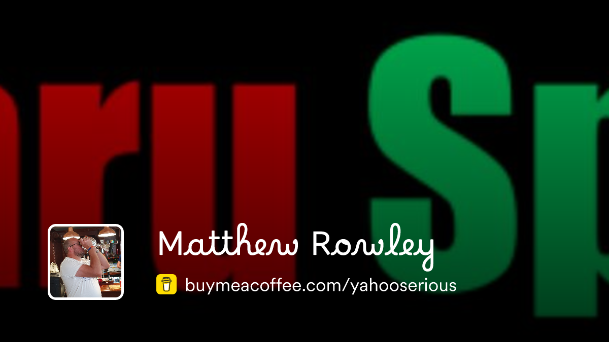 Matthew Rowley is Sports Commentator and Radio Presenter - Buymeacoffee