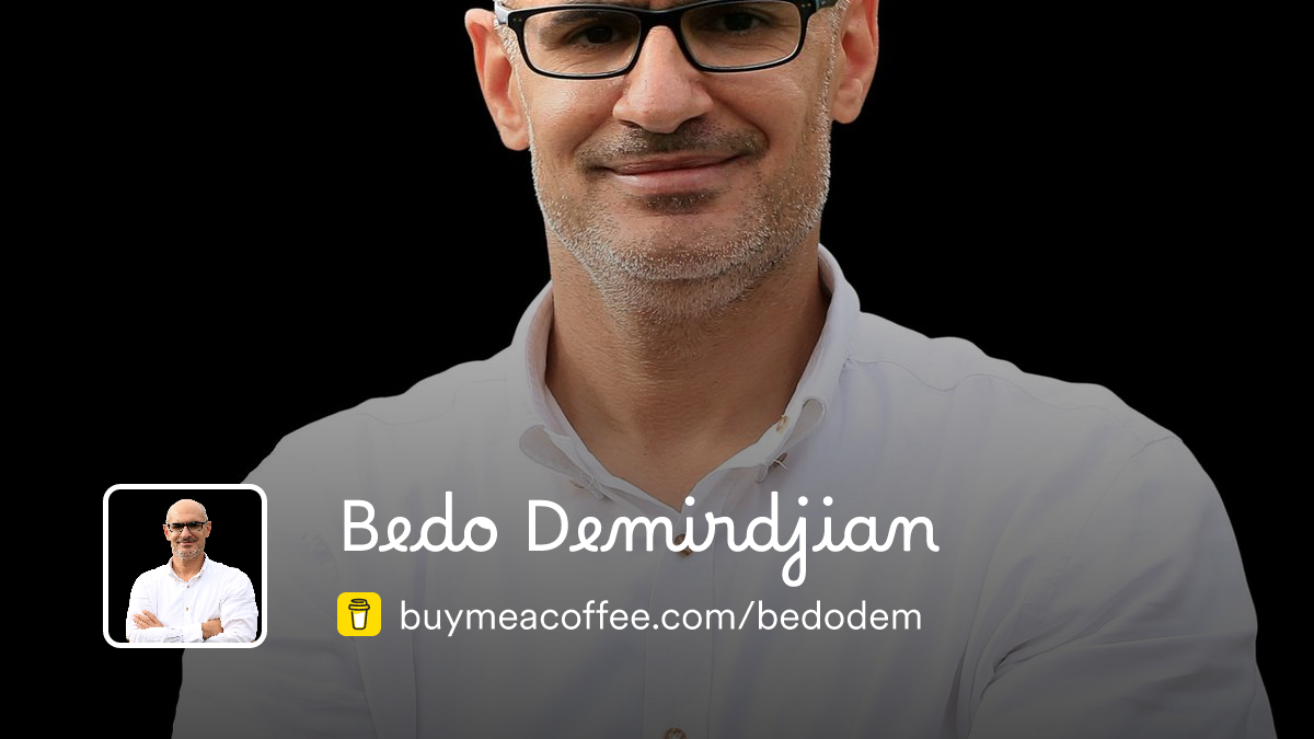 Bedo Demirdjian is books and graphic novels - Buymeacoffee