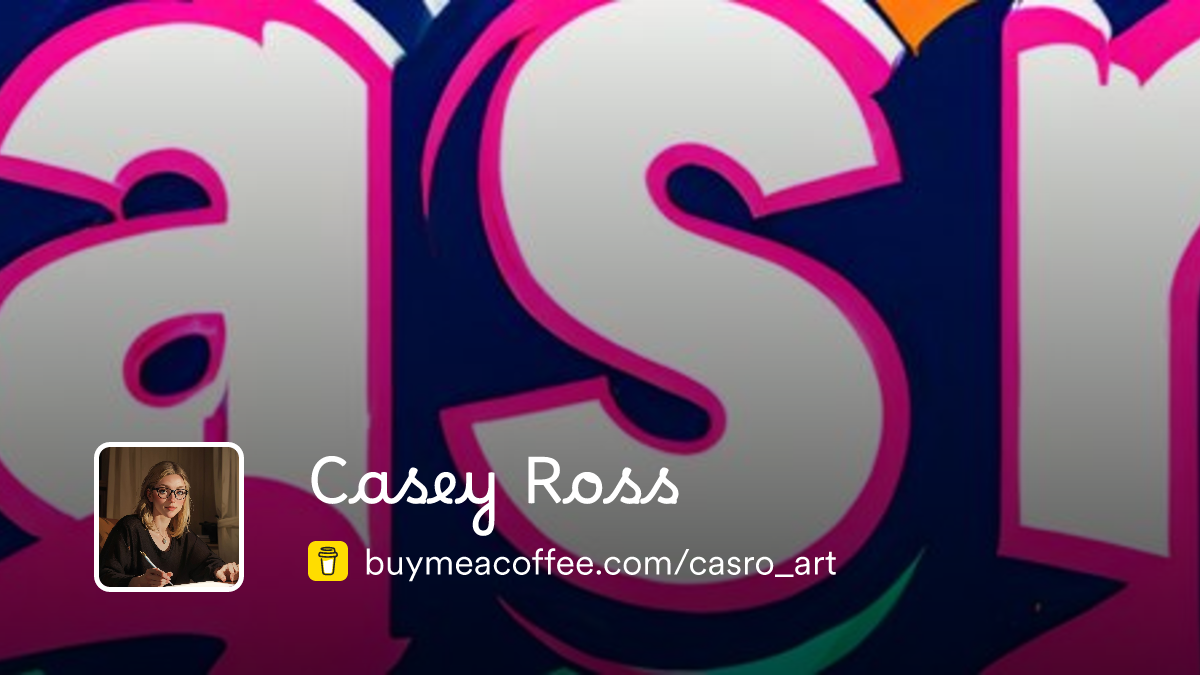 Casey Ross - Buymeacoffee