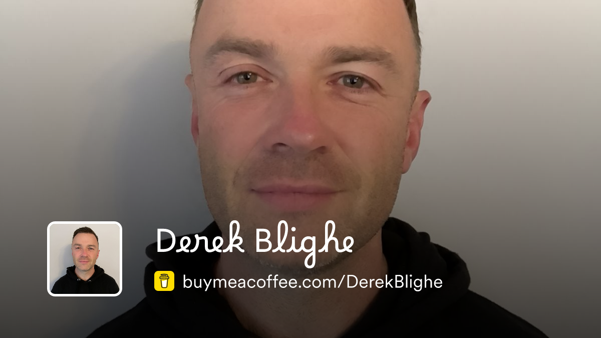 Derek Blighe - Buymeacoffee