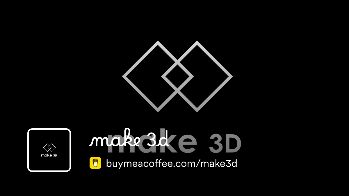 make 3d - Buymeacoffee