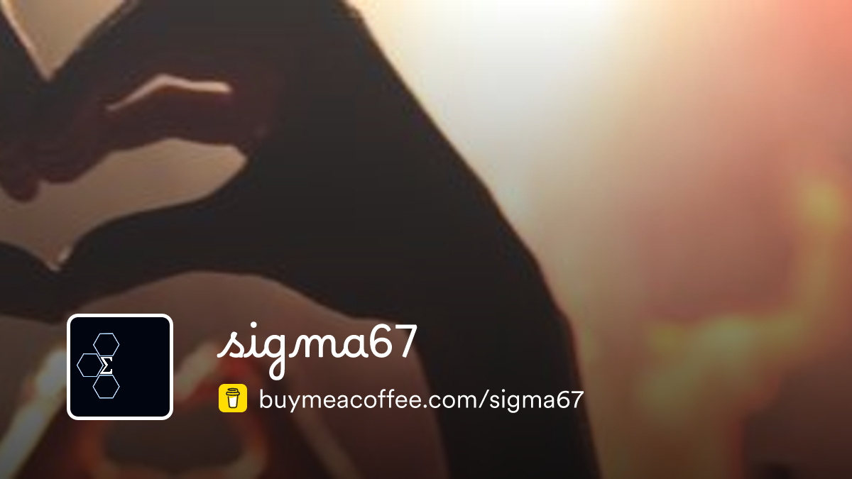 sigma67 - Buymeacoffee