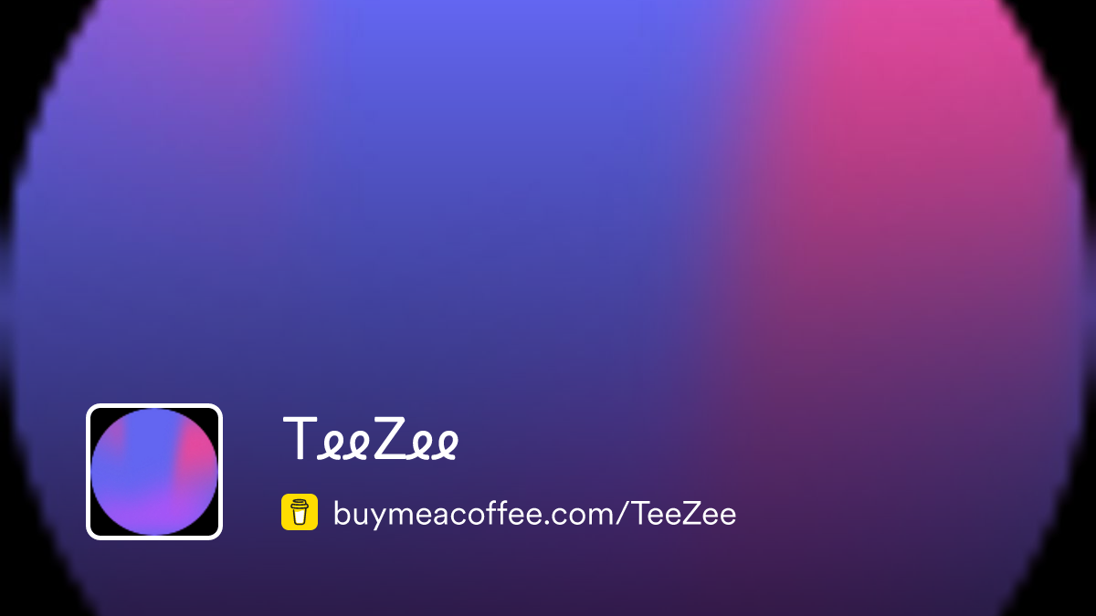 TeeZee - Buymeacoffee