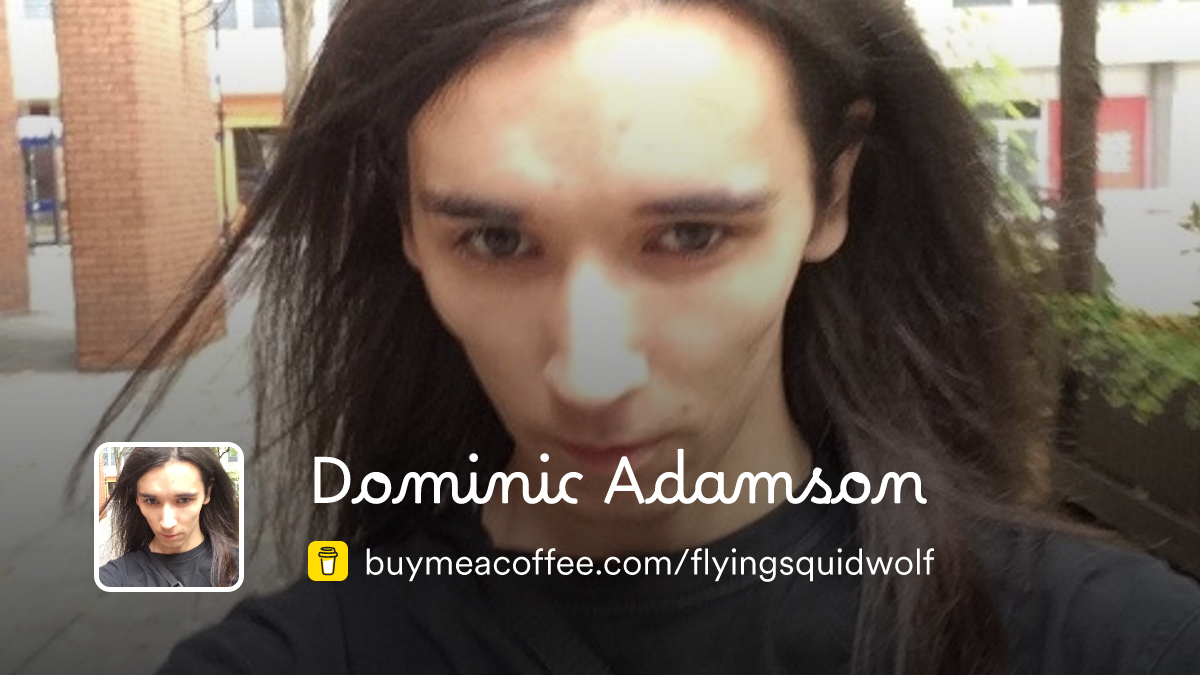 Dominic Adamson is a tech nerd - Buymeacoffee
