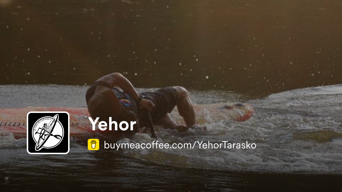Yehor - Buymeacoffee