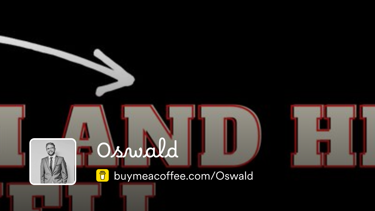 Oswald is writing a book and an original T.V show and telling you all ...
