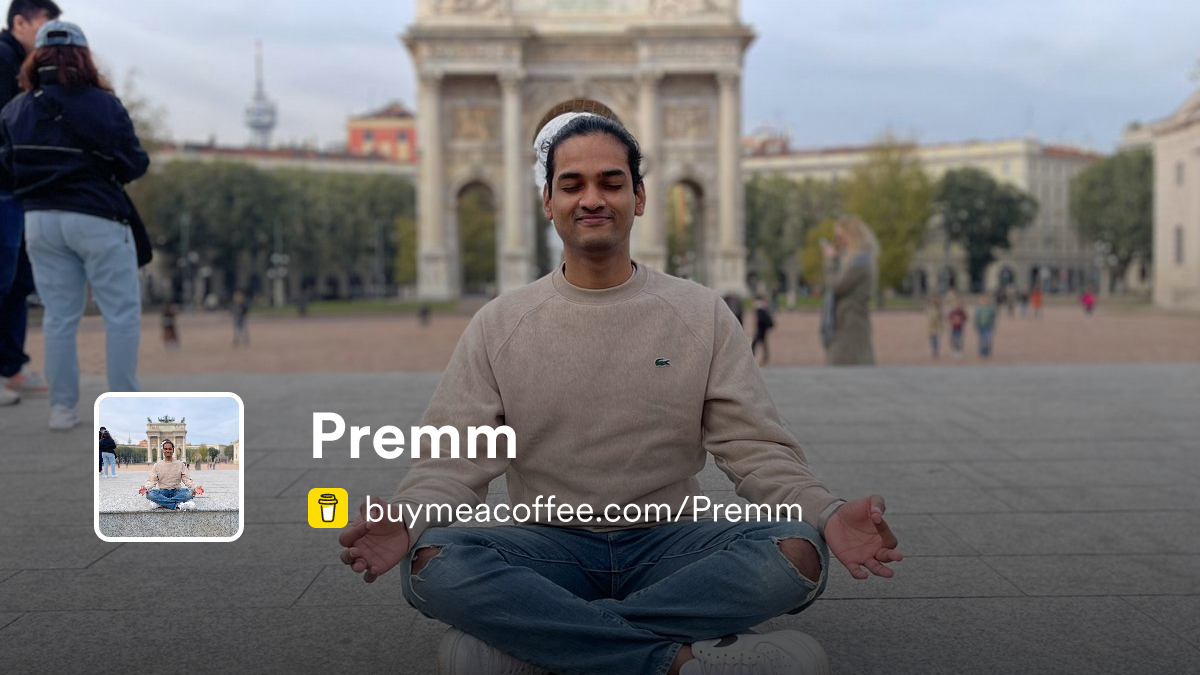 Premm - Buymeacoffee