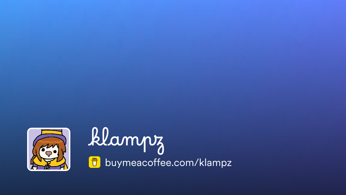 Posts | klampz - Buymeacoffee