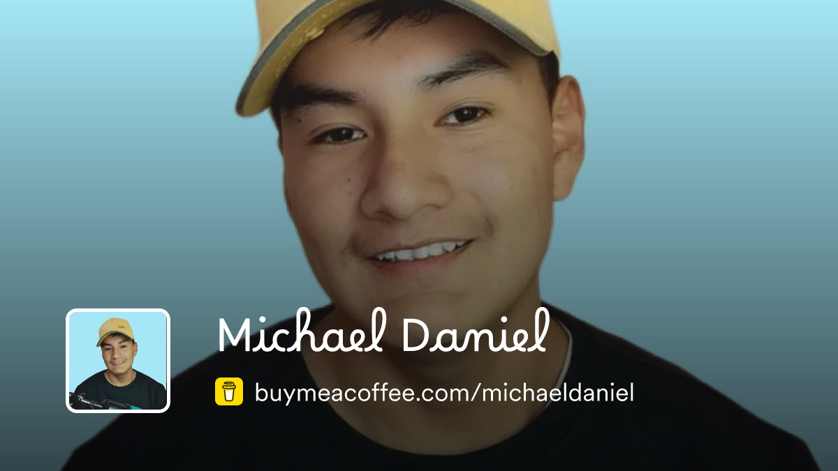Michael Daniel - Buymeacoffee