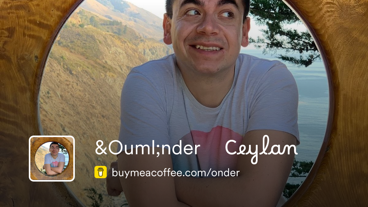 Önder Ceylan is creating pwa-asset-generator, hosting JS workshops and talks - Buymeacoffee