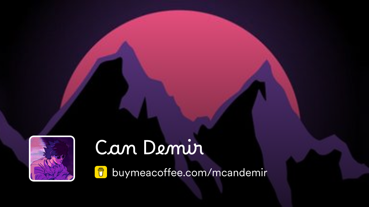 Can Demir is Python Apps - Buymeacoffee