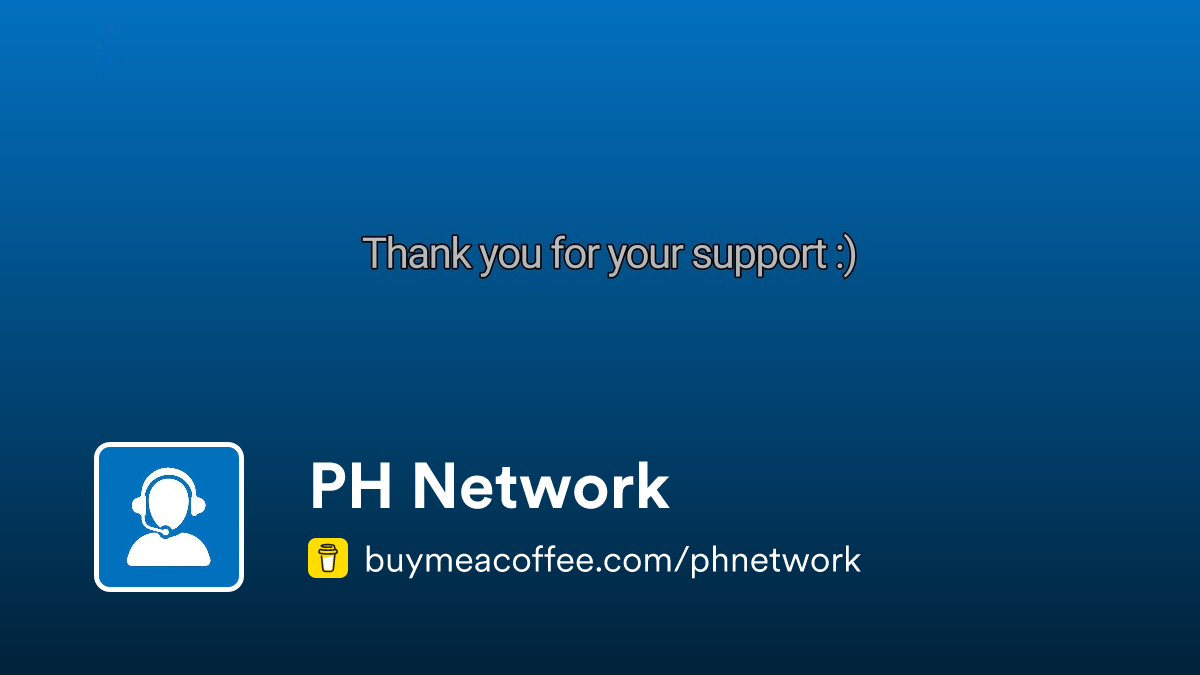 PH Network is Is Founder of PH Network - Buymeacoffee