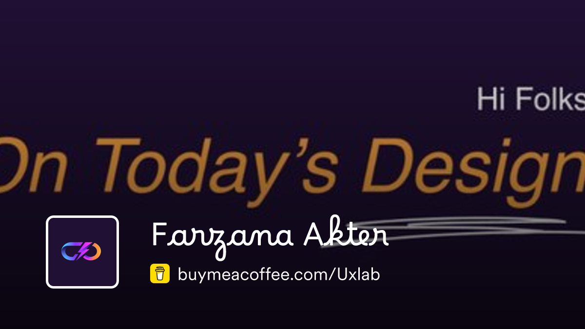 Farzana Akter - Buymeacoffee