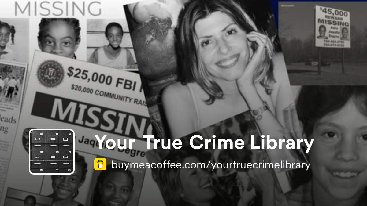 Your True Crime Library - Buymeacoffee